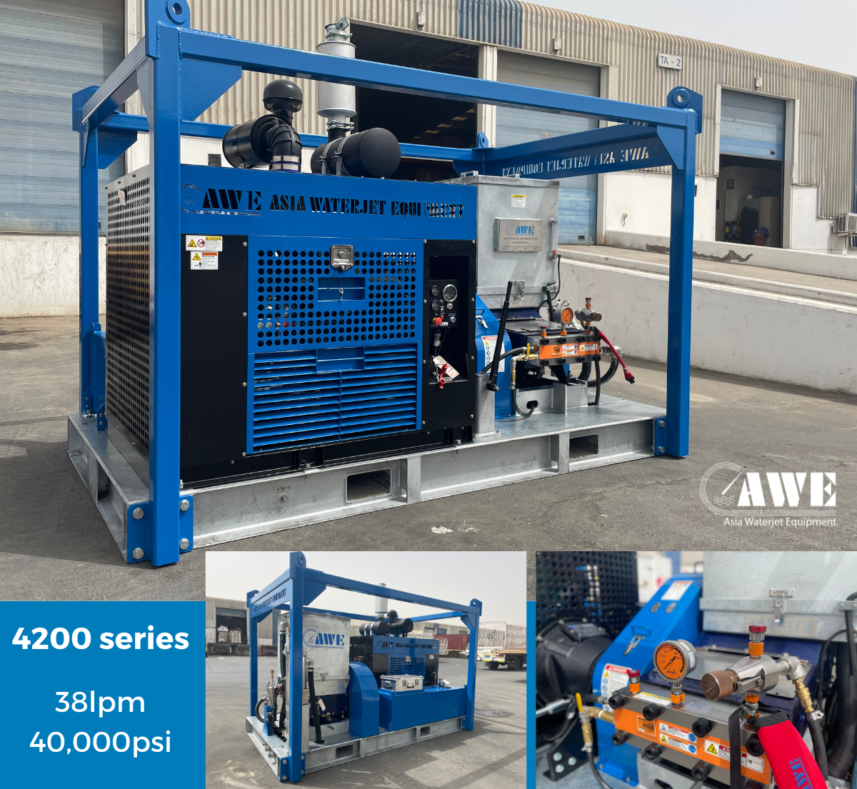 Ultra High Pressure Pump | Asia Waterjet Equipment